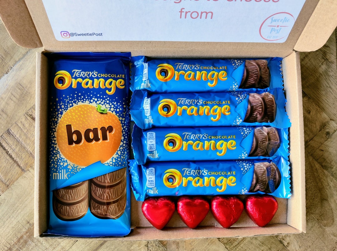 Terry's Chocolate Orange Gift Box: Handmade Chocolate With Hearts ...