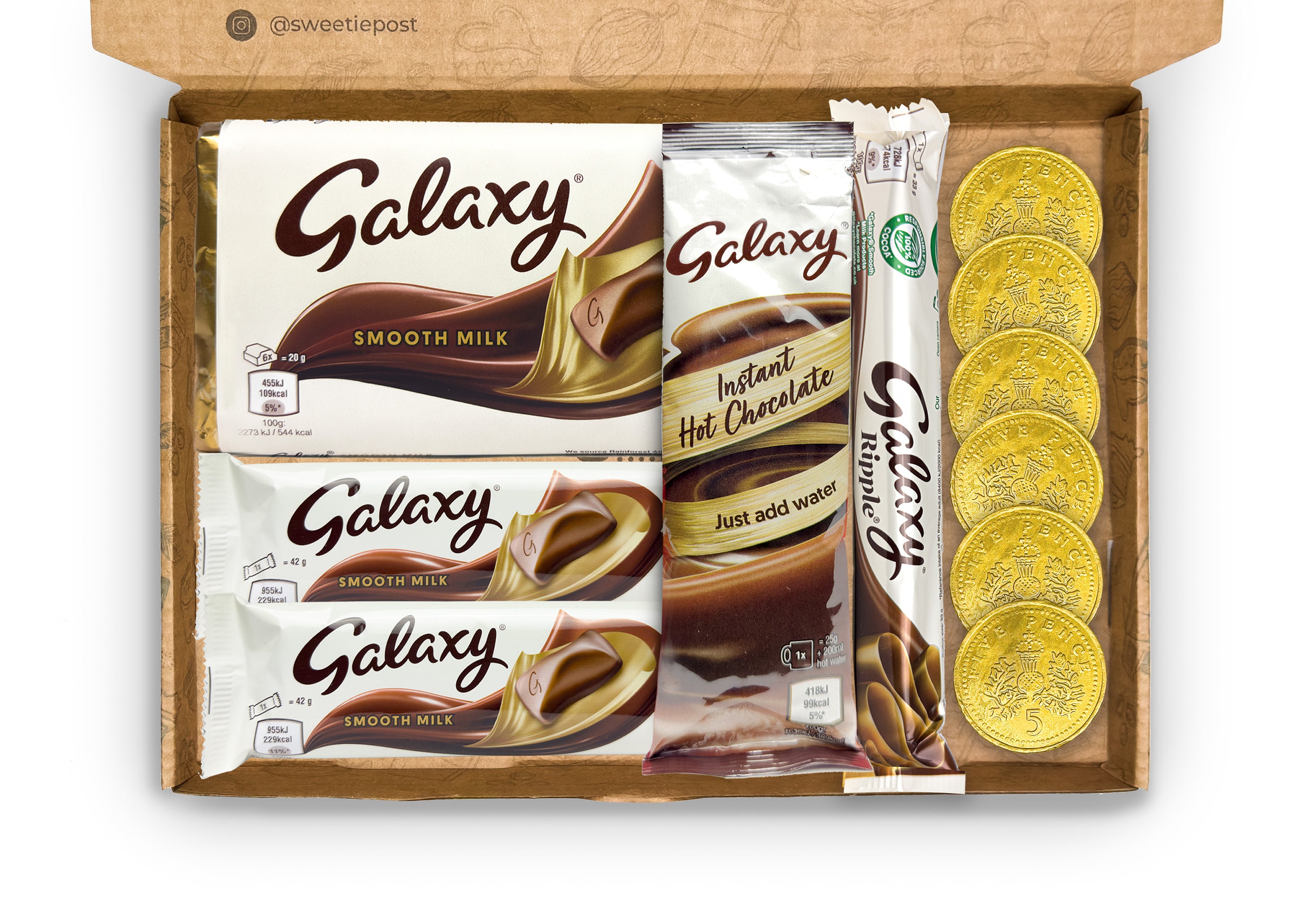 Handmade Galaxy Chocolate Gift Box With Free Personalisation - Etsy UK