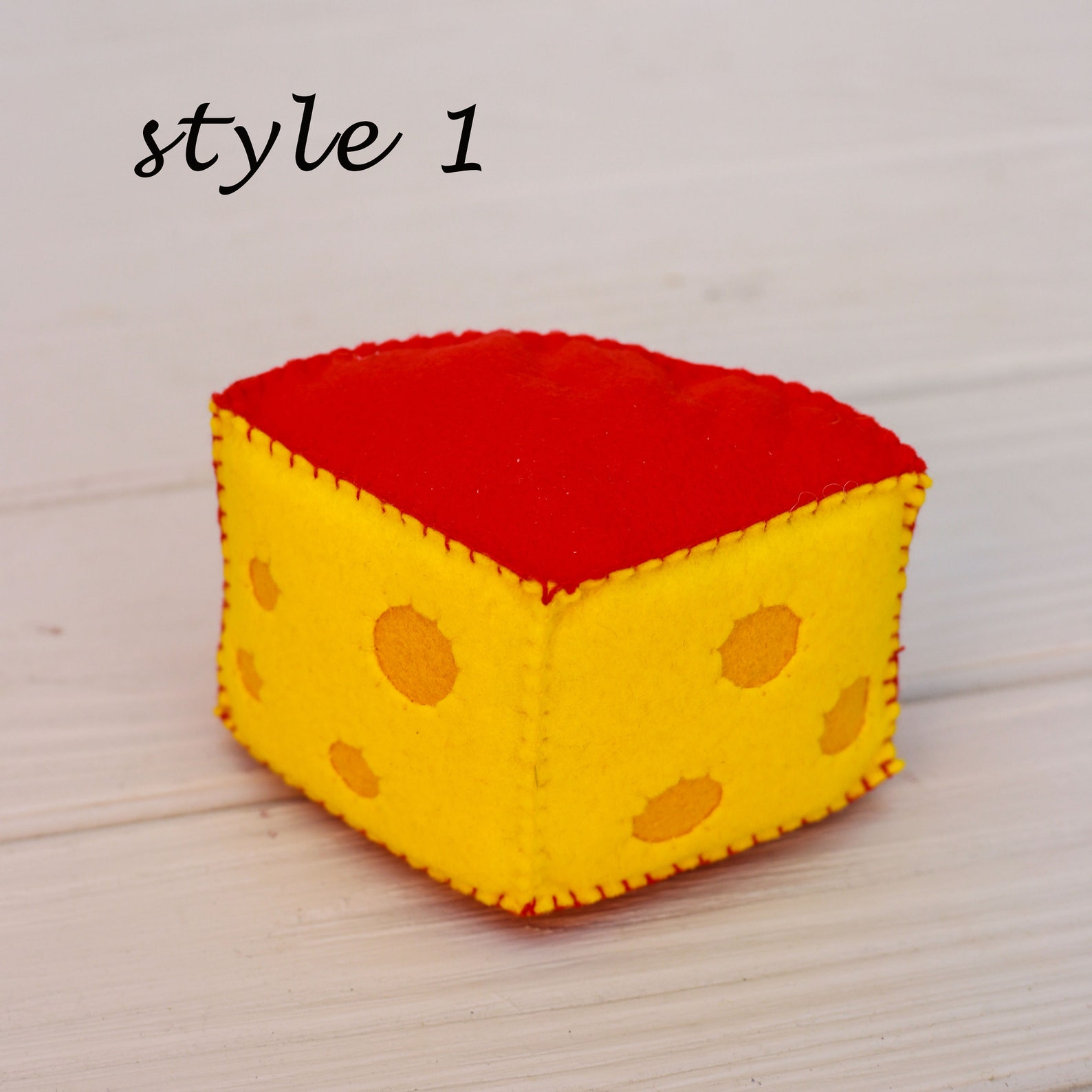 Head of Cheese Play Food felt Food Pretend Play Kids - Etsy UK