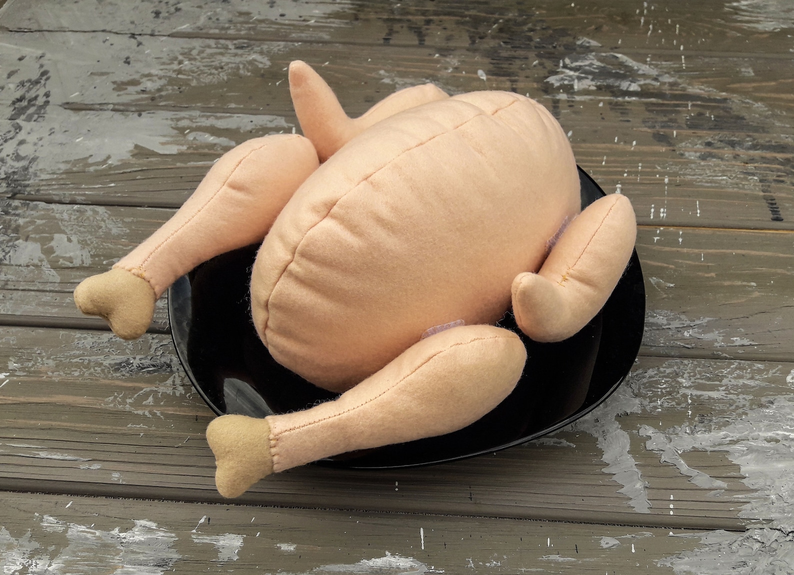 Chicken / Turkey on Magnets Play Food felt Food Pretend Play - Etsy