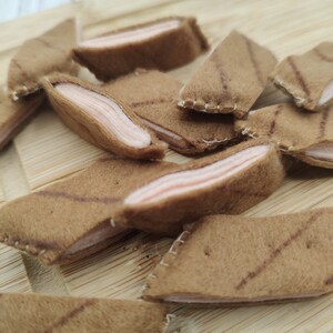 Felt Meat, Chicken Play Food (felt Food, Pretend Play Kids Kitchen ...