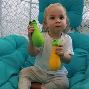 Zucchini Play Food (felt Food, Vegetables, Pretend Play Kids Kitchen ...