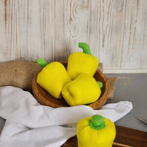 Pepper Play Food (felt Food, Vegetables, Fruit, Pretend Play Kids ...