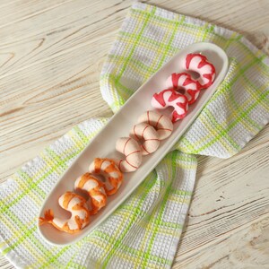 Shrimp Play Food (felt Food, Pretend Play Kids Kitchen, Plush Toy ...