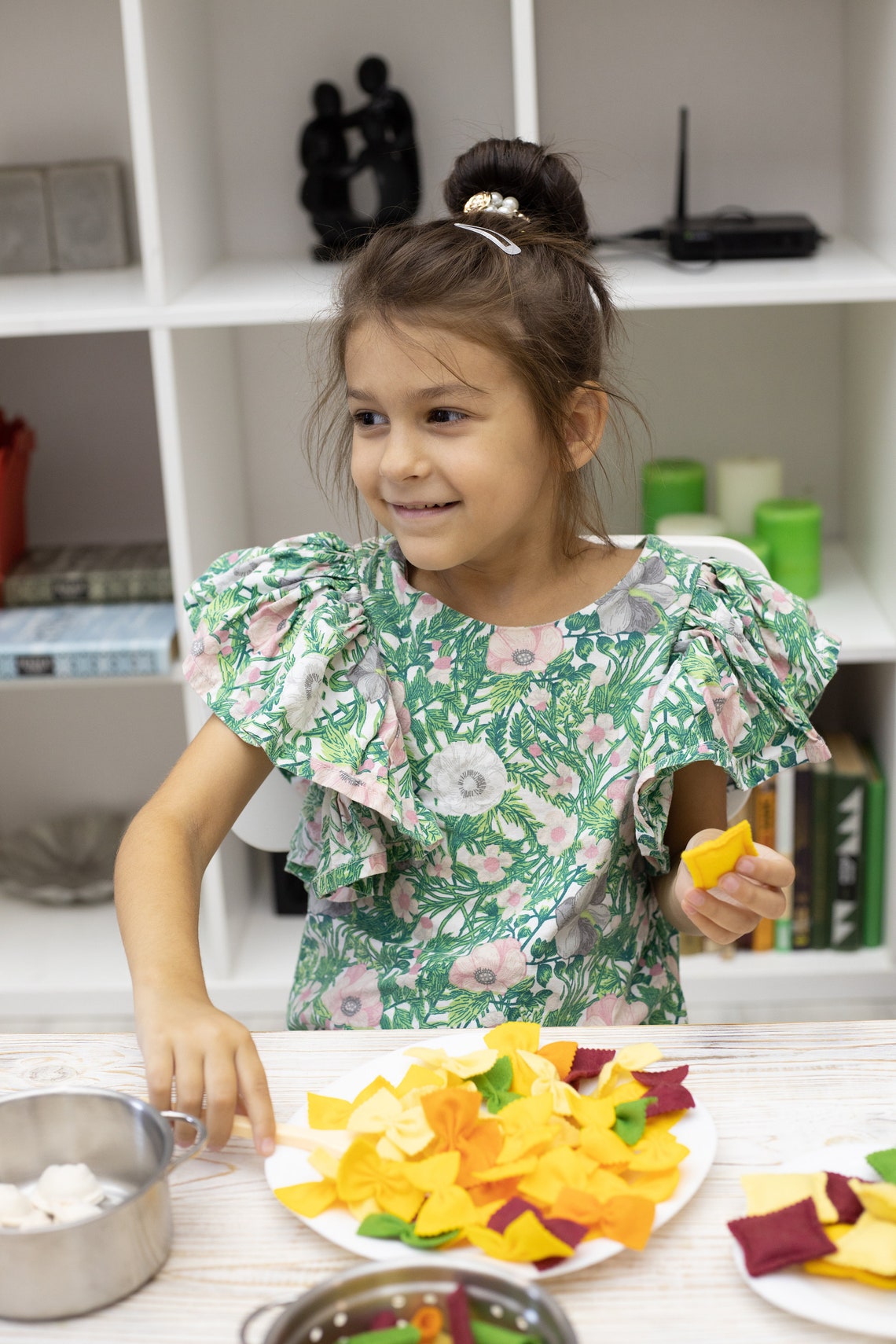 Pasta Set Play Food felt Food Pretend Play Kids Kitchen - Etsy