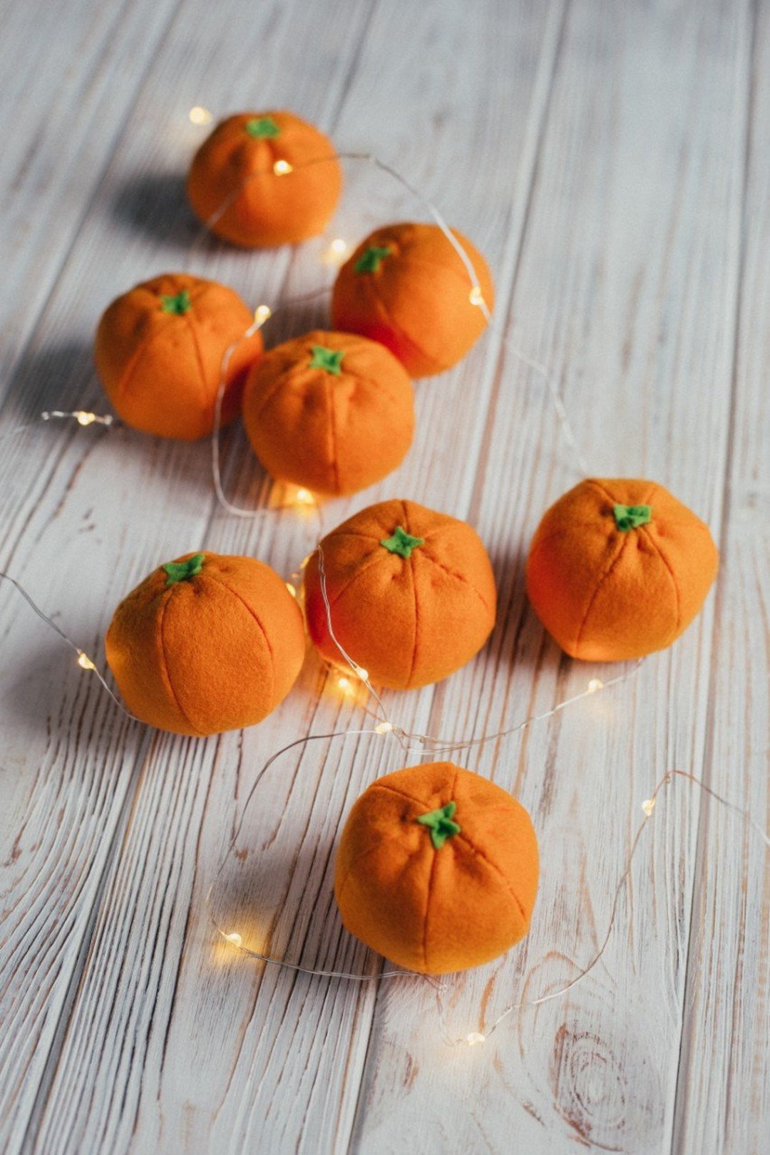 Mandarin / Tangerine Orange Citrus Felt (pretend Play Food, Fruits ...