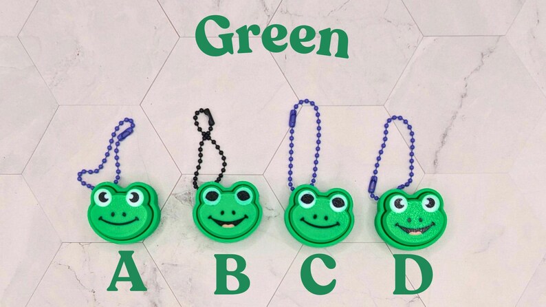 Frog Fidget Clickers | Stress Relief Fidget | Office Desk Buddy | 3D ...