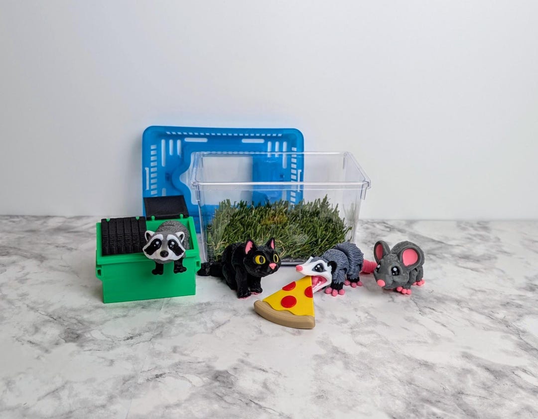 Play Trash Animal Kit, No Maintenance Pets, Fun Fidget Toy for Kids ...