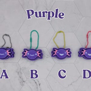 Axolotl Stim Clicker, Keychain Clicky, ASMR Fidget Toy, 3D Printed ...