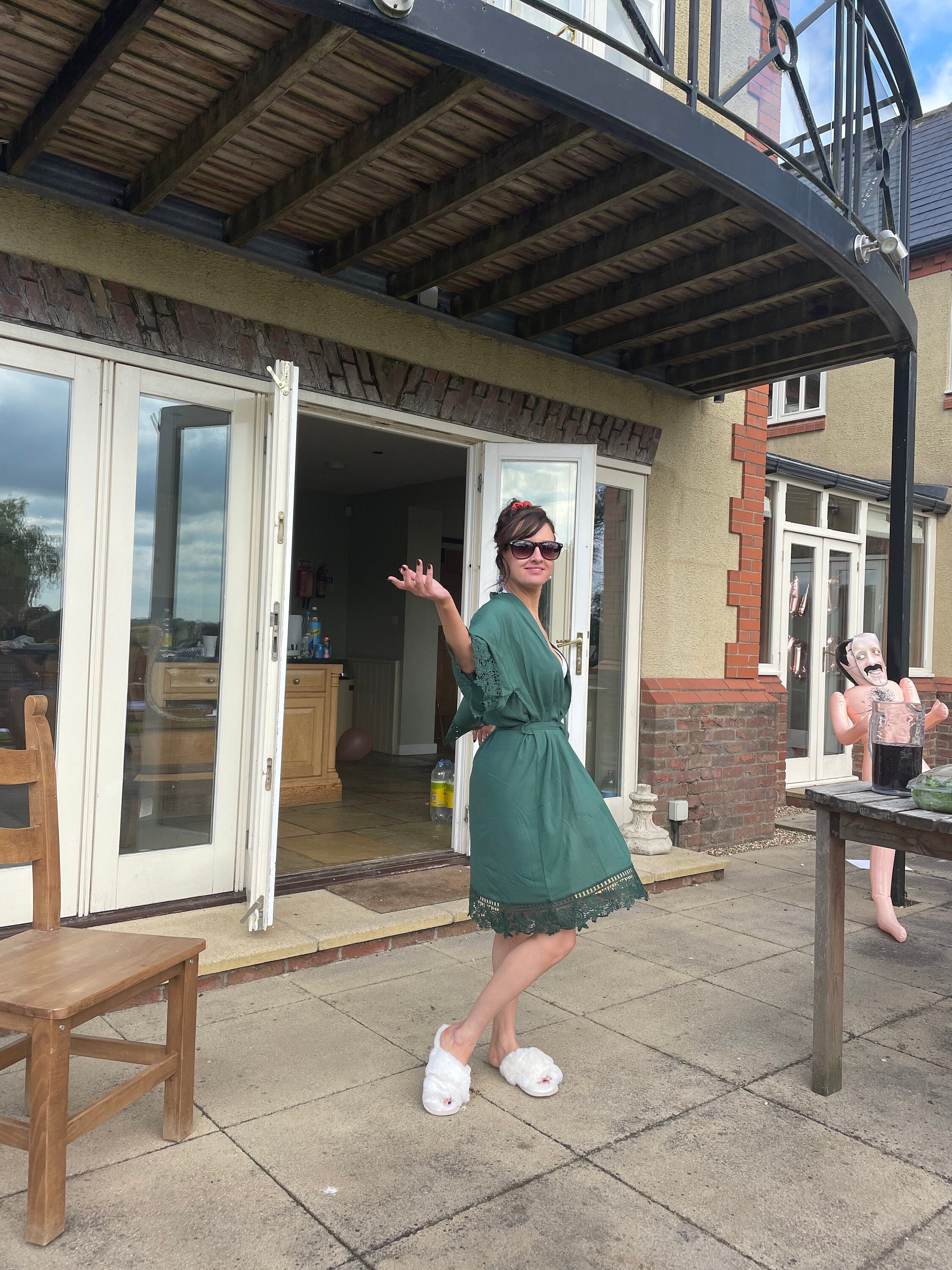 Forest Green Robe Robes for Bridesmaids Forest Green | Etsy