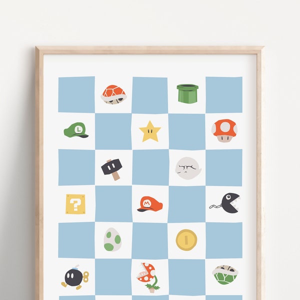 Super Mario Poster - Etsy