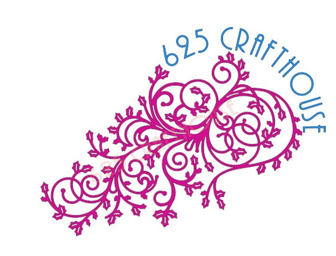 Intricate Vines SVG File Zentangle - Etsy