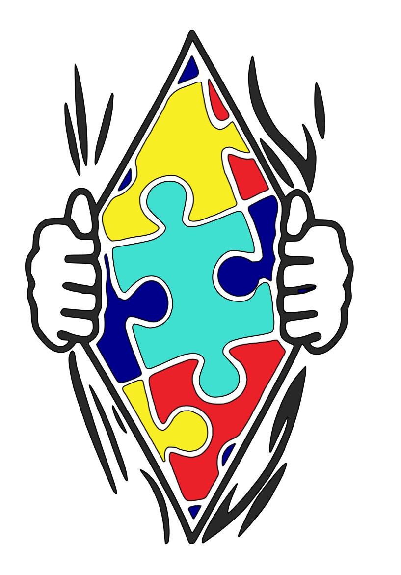 Super Héroe Autismo SVG ARCHIVO DIGITAL - Etsy México