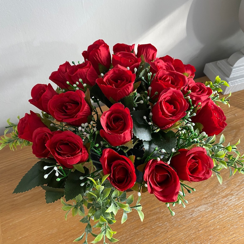 Fake Roses Display - Etsy UK
