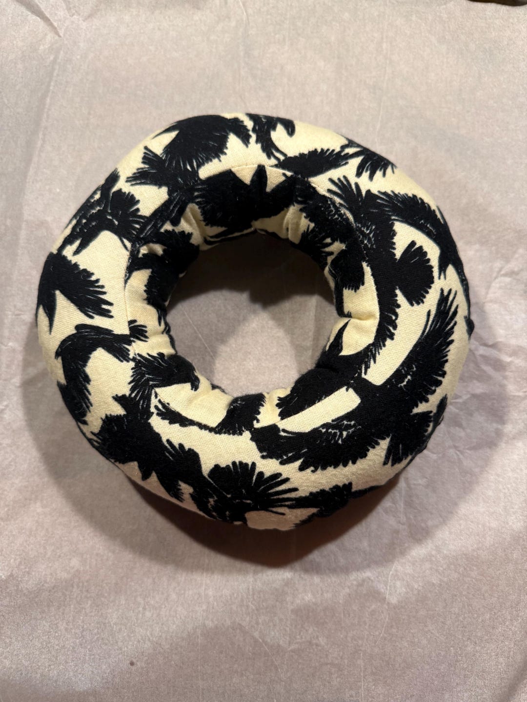 Ear Piercing Pillow, Donut Pillow, Ear Pillow, CNH Pillow, Flannel ...