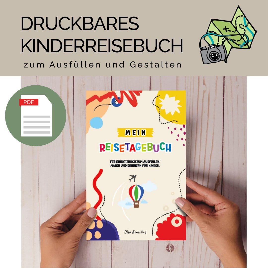 Children's Travel Journal | Memory Book | Kids' Travel Journal ...