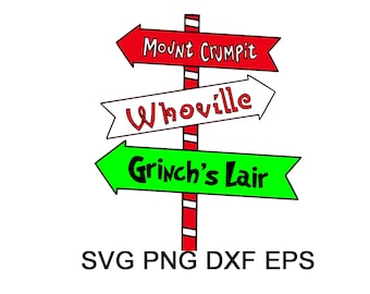 Whoville sign | Etsy