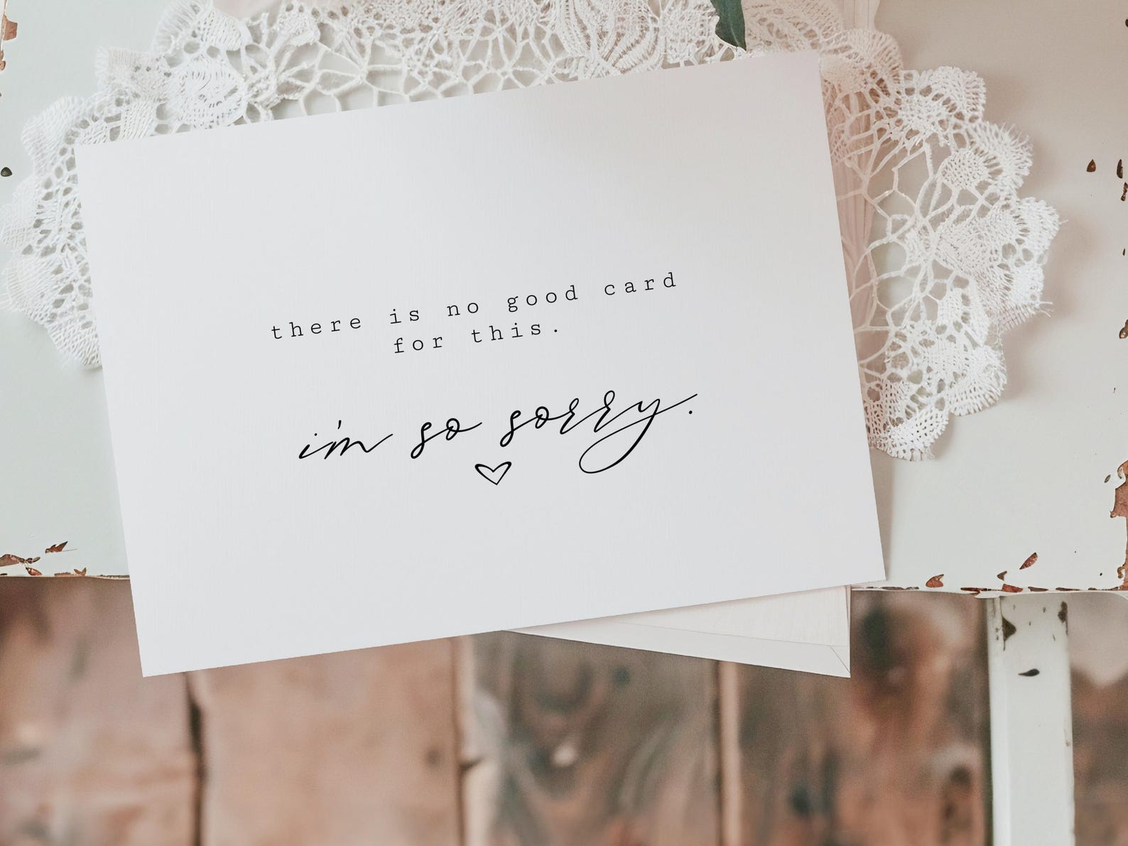 Miscarriage Sympathy Card, Bereavement Card, Sorry for Your Loss - Etsy