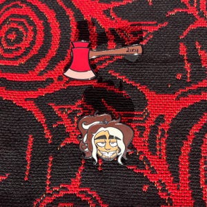 Purpleverse Chibi Enamel Pins - John Doe Randall Purpura Moths Tate ...
