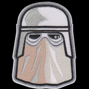 Star Wars "buckets" Series Troopers of the EMPIRE Helmet Embroidered Iron-on Patches ...