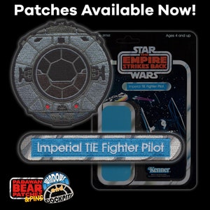 Star Wars Imperial TIE Fighter Cockpit Embroidered Iron-on Patch - Etsy