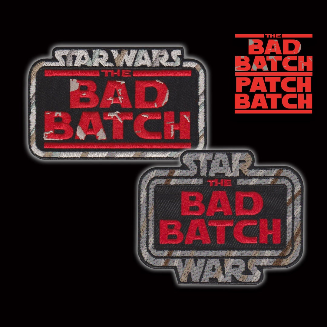Star Wars the Vintage Collection Style "the Bad Batch" PATCH BATCH! Set ...