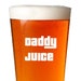 Daddy Juice Decals - Pack of 18 - Daddy Juice Stickers - White Daddy ...