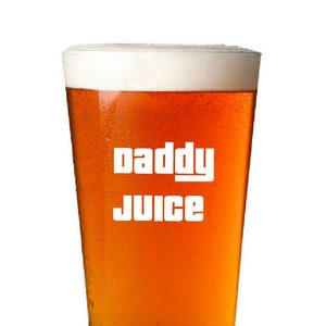 Daddy Juice Decals - Pack of 18 - Daddy Juice Stickers - White Daddy ...