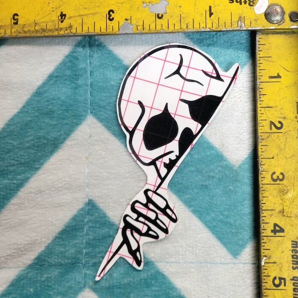Skeleton Decal - Etsy