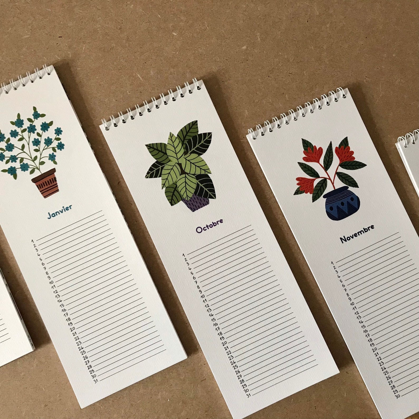 Birthday Calendar / Perpetual Calendar to Note Recurring Dates ...