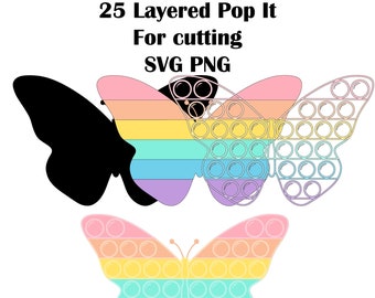 Pop It Svg - Etsy