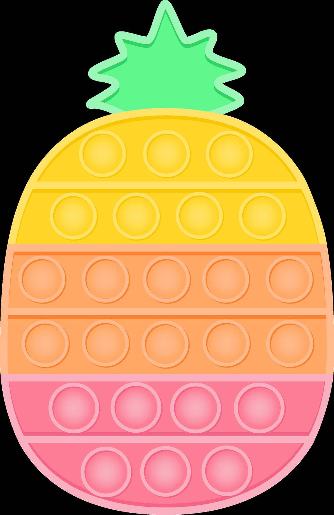 Pop It Clipart Pastel Pop It Bundle Pastel Unicorn | Etsy