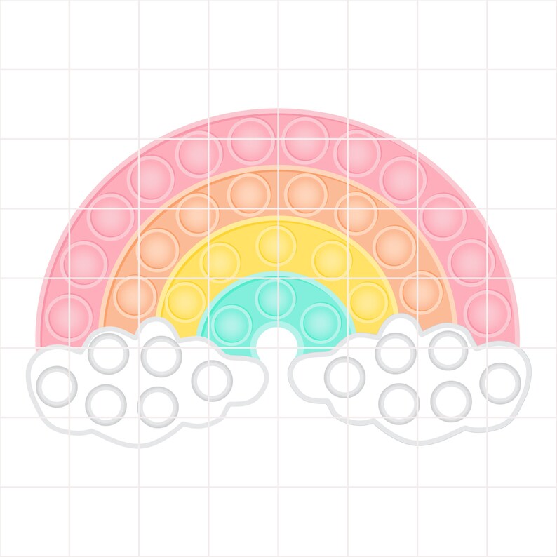 Pop it Clipart Pastel / Pop it Bundle Pastel / Unicornio / - Etsy México