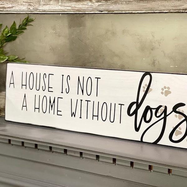 A Home Without a Dog - Etsy