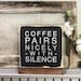 Coffee Sign . Coffee Sign for Kitchen . Coffee Sign Decor . Coffee Sign ...