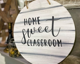 Home Sweet Classroom Sign - Etsy