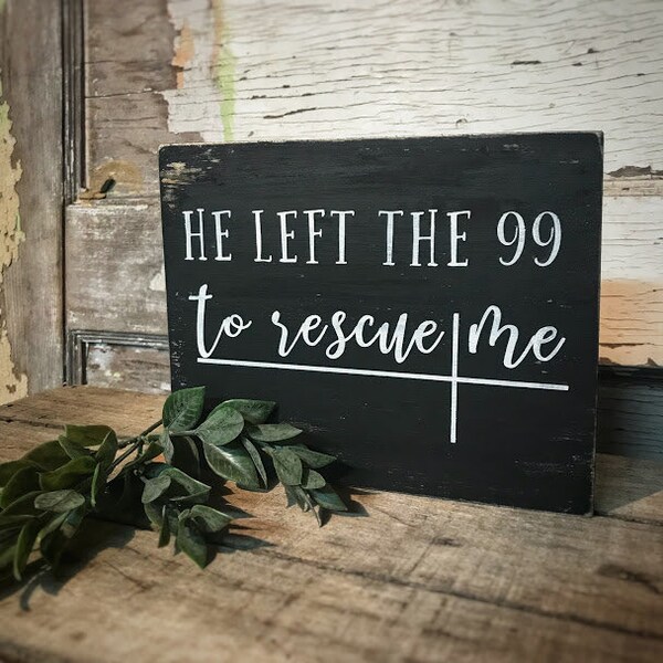 He Leaves the 99 - Etsy