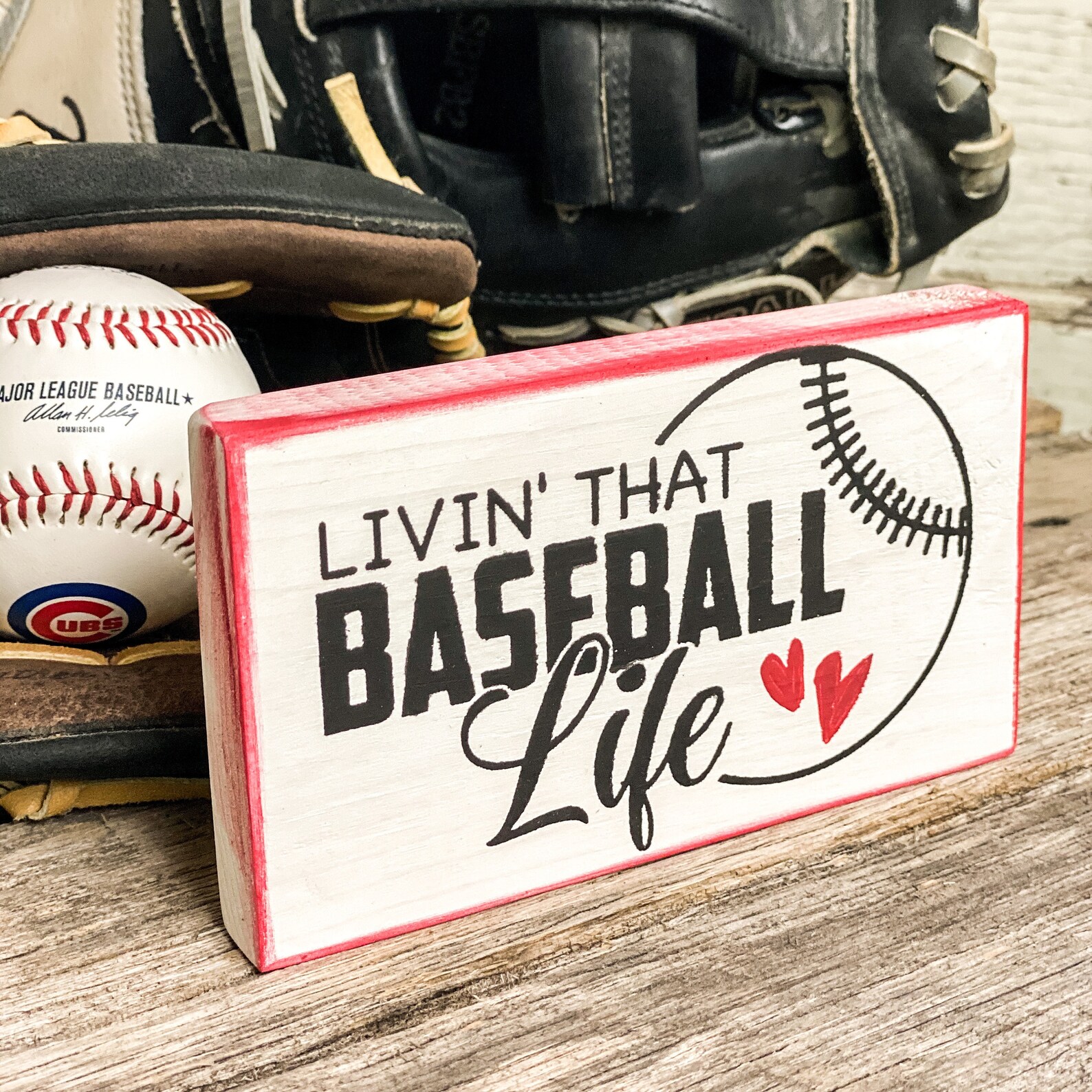 Livin That Baseball Mom Life Sign, Baseball Mom, Baseball Tiered Tray ...