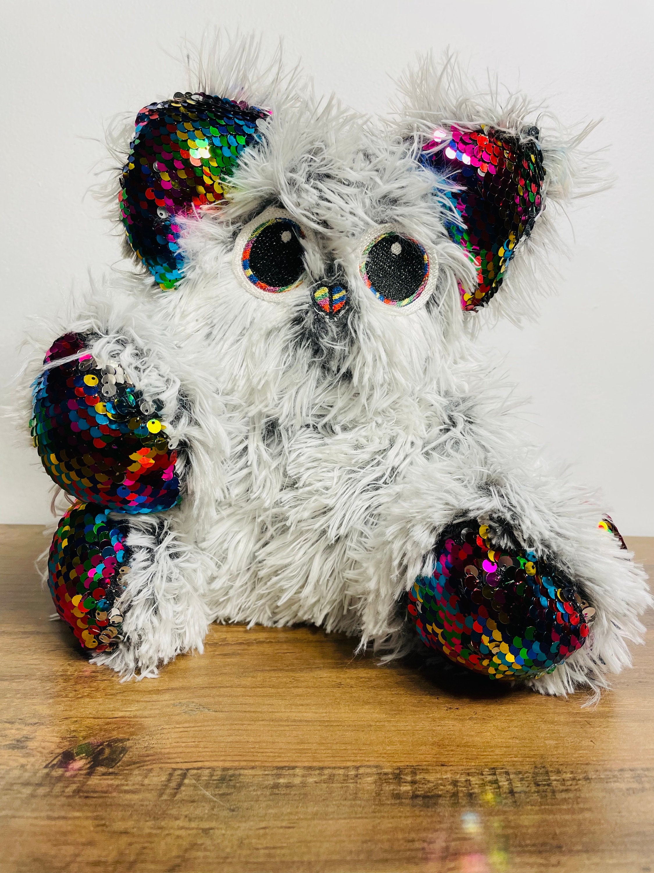 Kyobi Rainbow Sequin Plush - Etsy