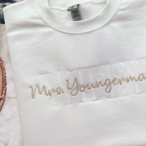 Future Mrs Sweatshirt-mrs Sweatshirt-bride Sweatshirt-embroidered ...