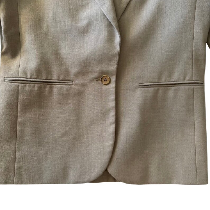 Koret Vintage Womens Blazer | 1990s Blazer | Beige | Size 10 - Etsy