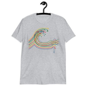 Great Wave T-shirt for Electronic Musician and Synthesizer Player - Etsy