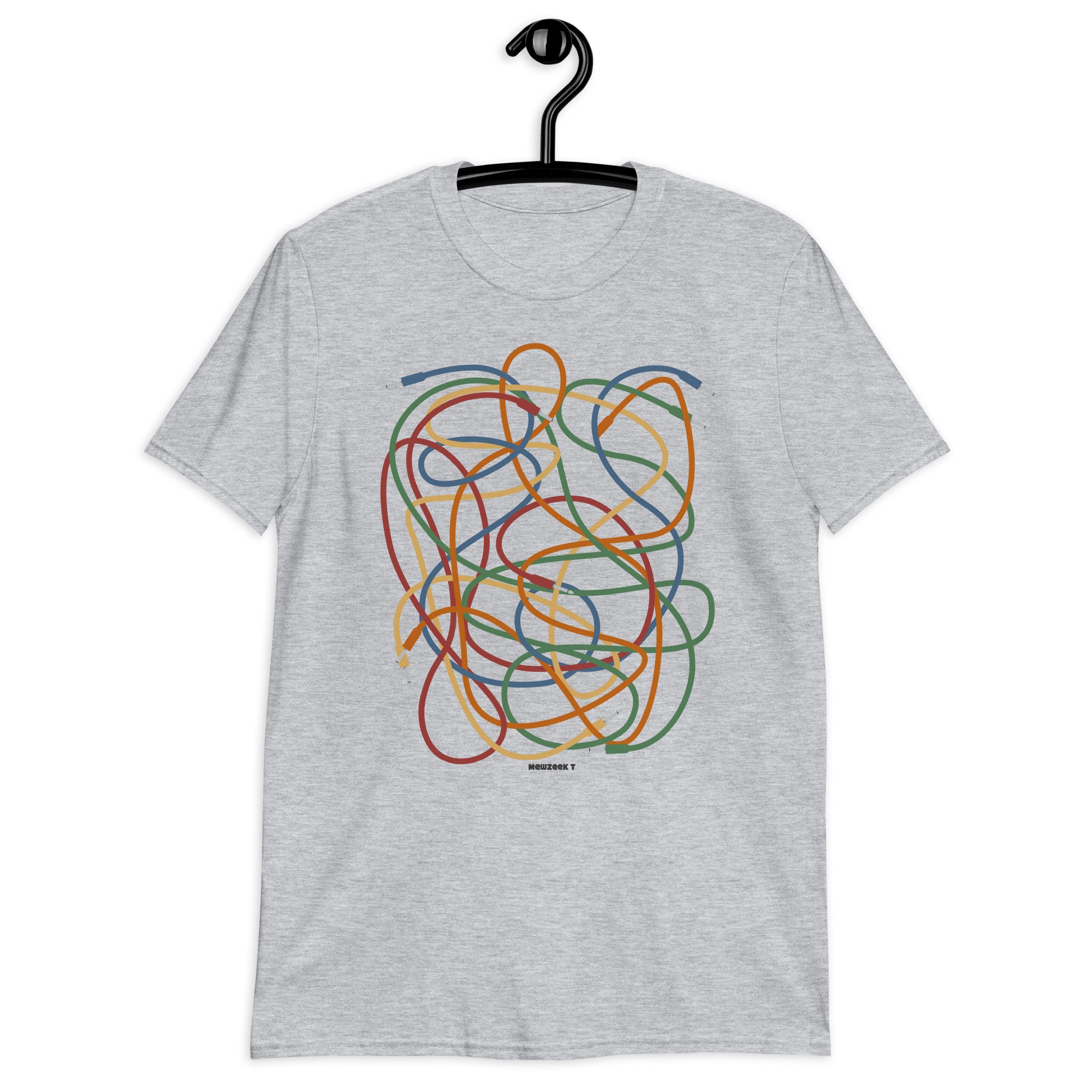 Modular Synthesizer Patch Cables T-shirt - Etsy