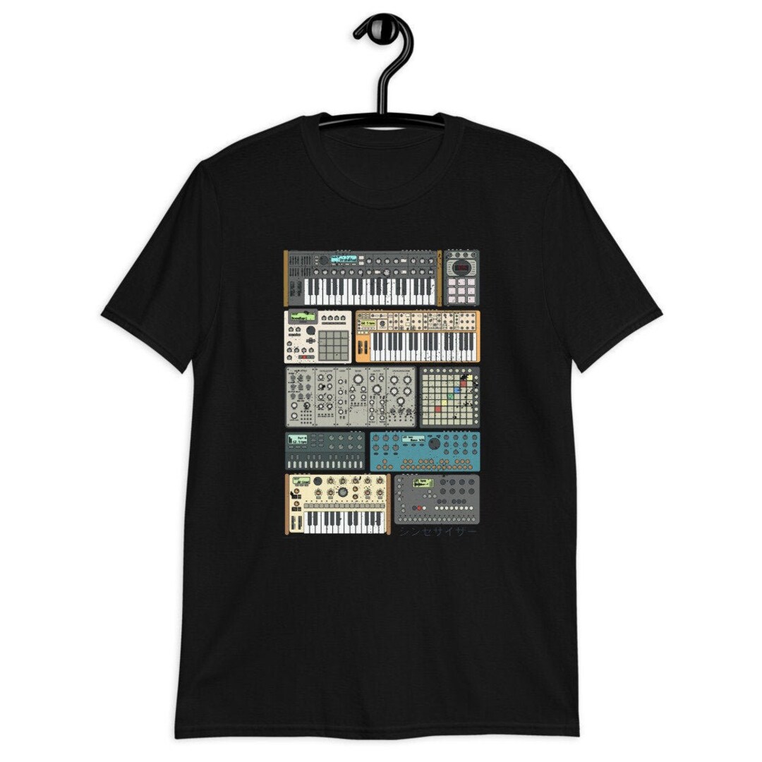 Synthesizers and Electronic Music Instruments T-shirt for Musician - Etsy