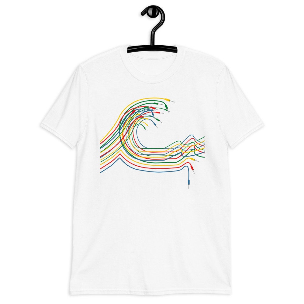 Great Wave T-shirt for Electronic Musician and Synthesizer - Etsy