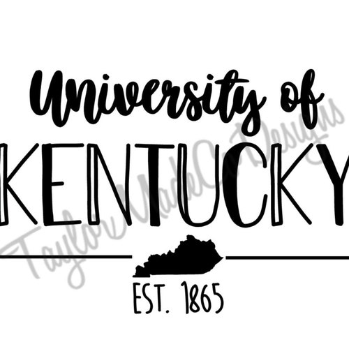 Kentucky-ky-state-svg-dxf-png Cut Files-digital Download | Etsy