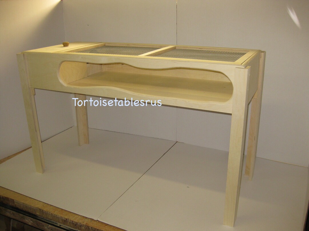 Large Indoor 48''x23''x8'' New Tortoise Table on Legs We Only Ship to ...