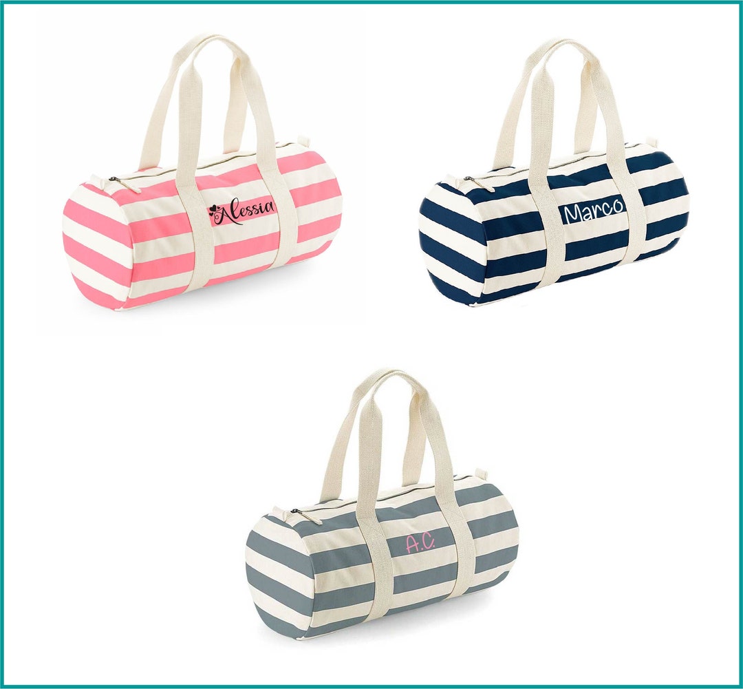 Customizable Nautical Style Bag in Heavy Organic Cotton - Etsy