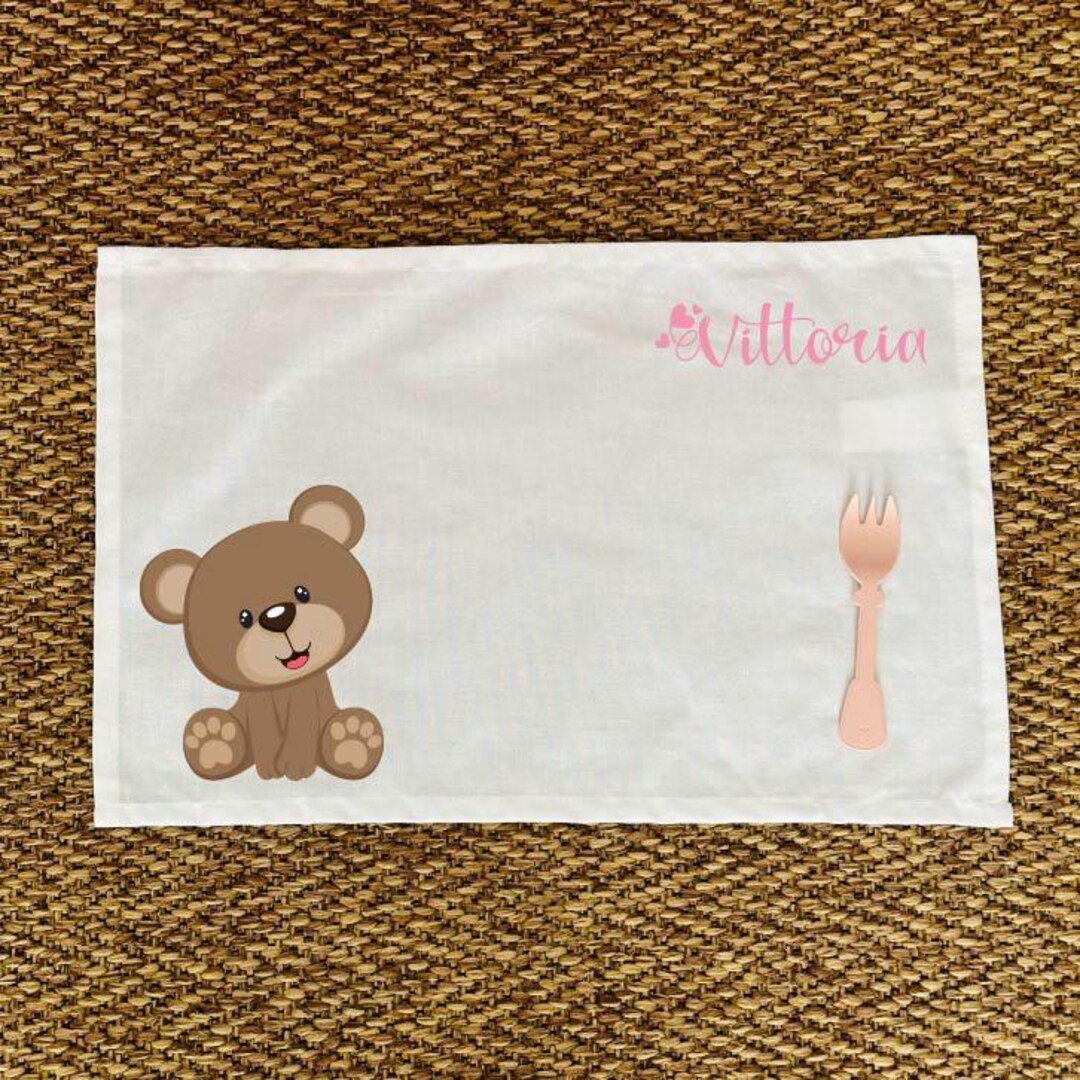 Customizable Lunch Placemat for Kids - Etsy