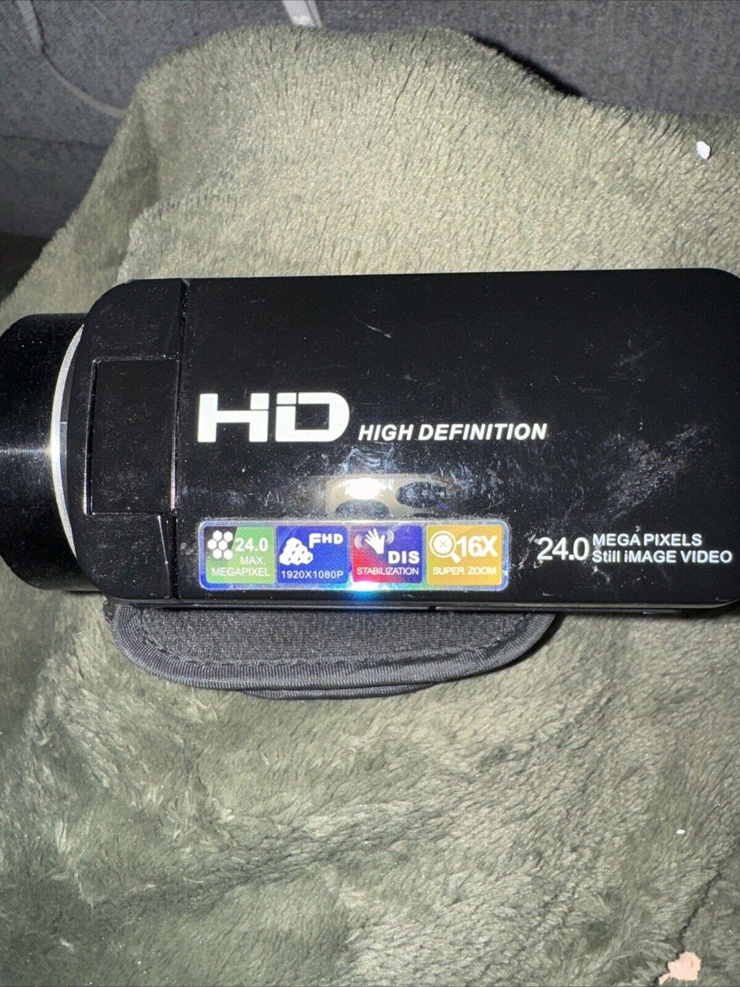 DVC FHD 1080P Digital Video Camera Camcorder 16x Zoom 24 Mega Pixels No ...